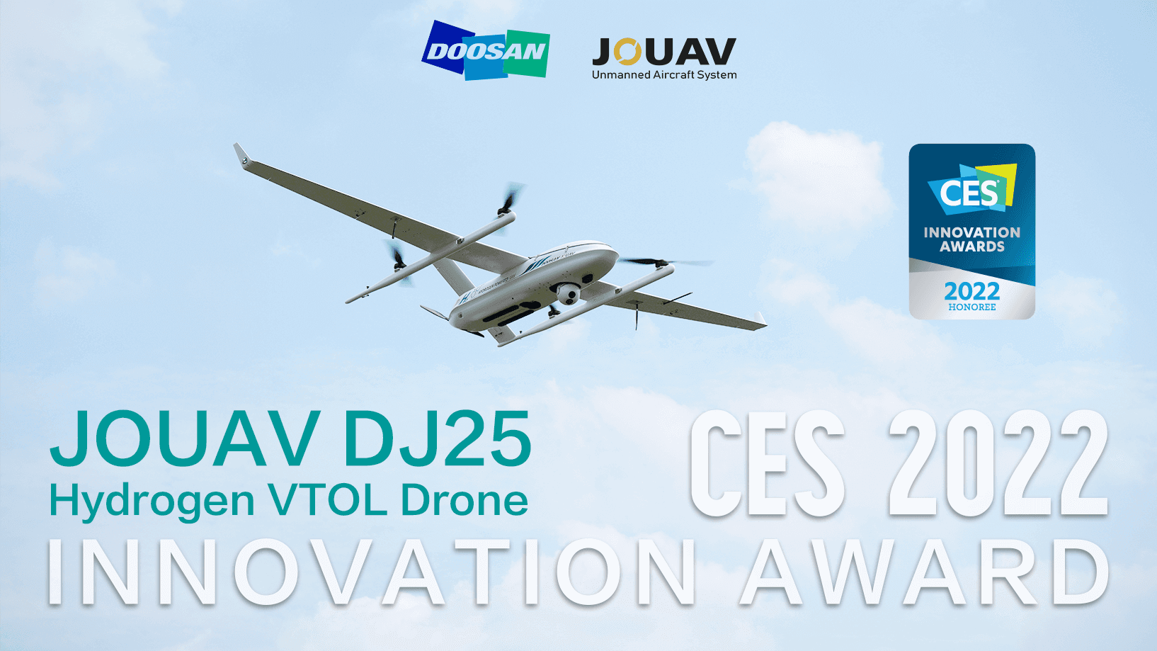 JOUAV CW-25H Drone Wins CES 2022 Innovation Award - JOUAV