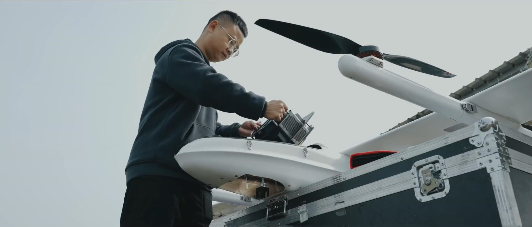 CW-25E VTOL with DG10 Oblique Camera Maps 30km2 in 3 Flights with 3cm ...