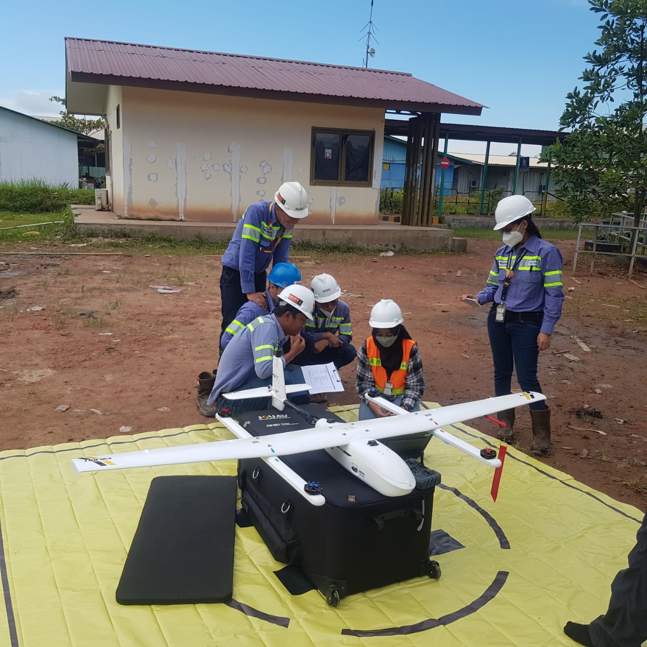 PT BUMA Improves Coal Mining Mapping Efficiency With JOUAV CW-007 - JOUAV