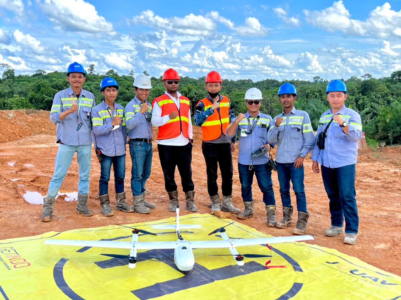 PT BUMA Improves Coal Mining Mapping Efficiency With JOUAV CW-007 - JOUAV