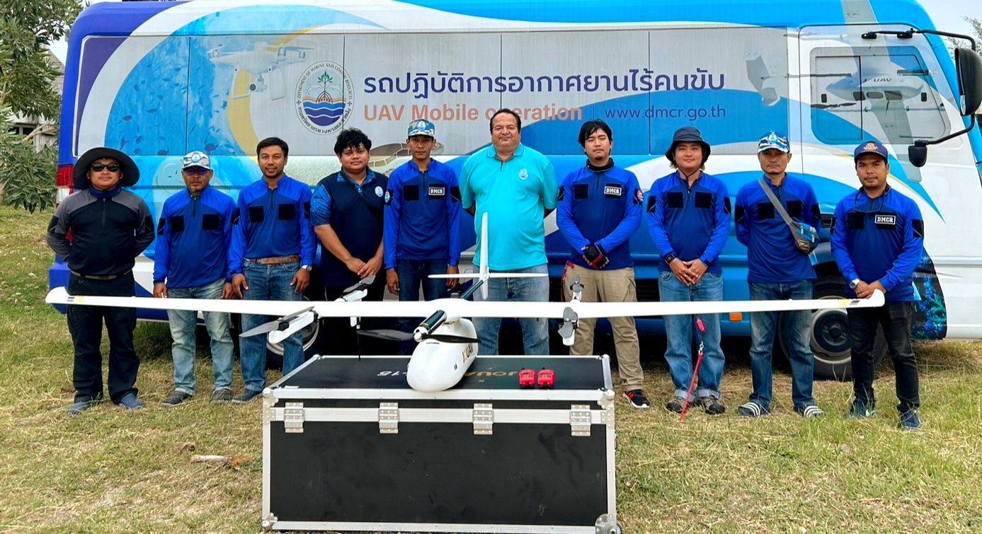 CW-15II Helps Track Marine Mammals in Thailand - JOUAV