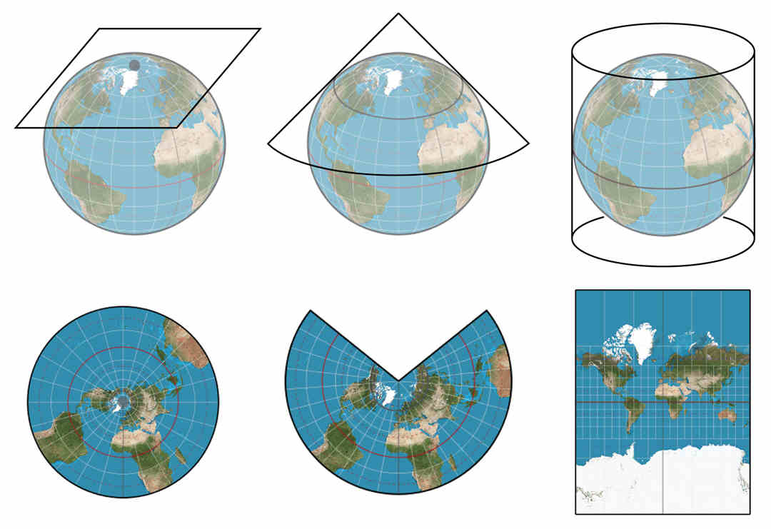What is Distortion in Geography? - JOUAV