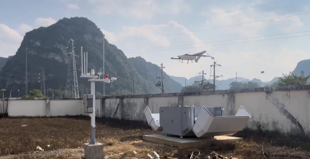 JOUAV VTOL Hangar Boosts Powerline Inspection Efficiency by 80% - JOUAV