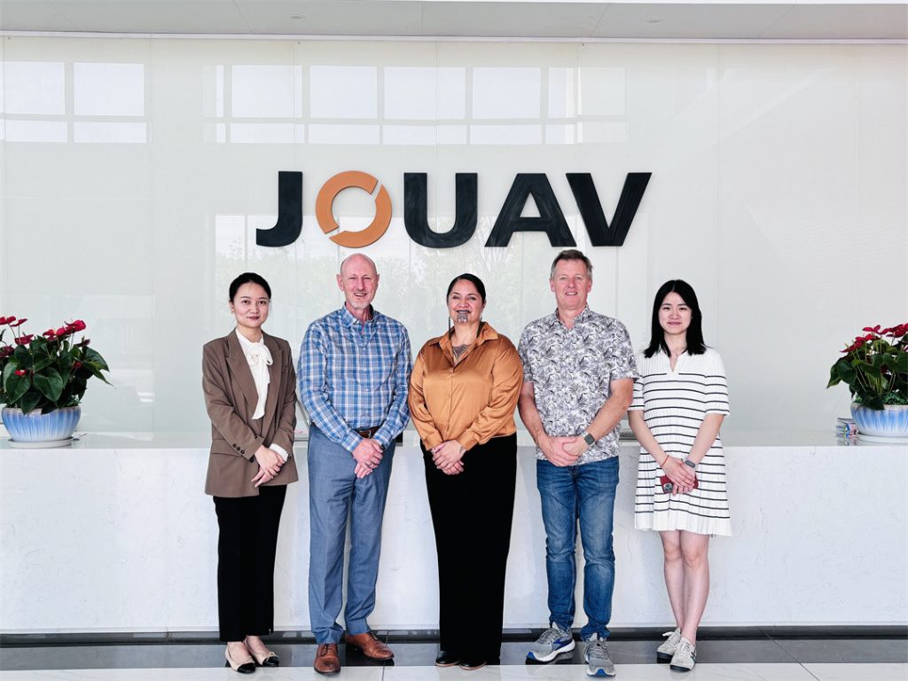 Hamilton City Delegation from New Zealand Visits JOUAV Tech Park - JOUAV